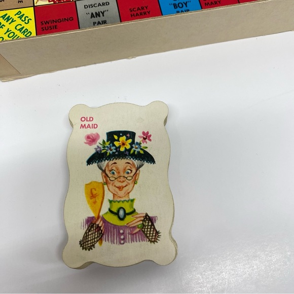 Warren Built Rite | Games | Vintage Old Maid Board Game 95s Warren ...